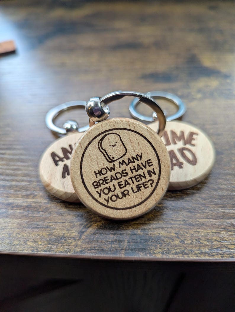 Jojo's Bizarre Adventure Keychain (customizable) - Wood Keychain, Laser ...