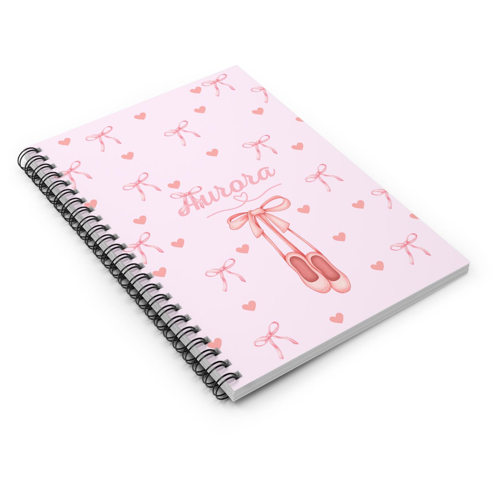 Cute Journal Ballerina Girl Personalized Diary for Coquette Room Decor ...