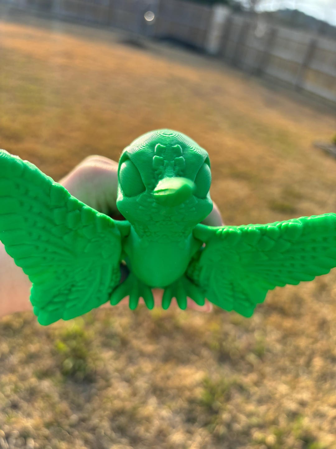 3D Printed Tiny Hummingbird Toy, Desk Decor - Etsy