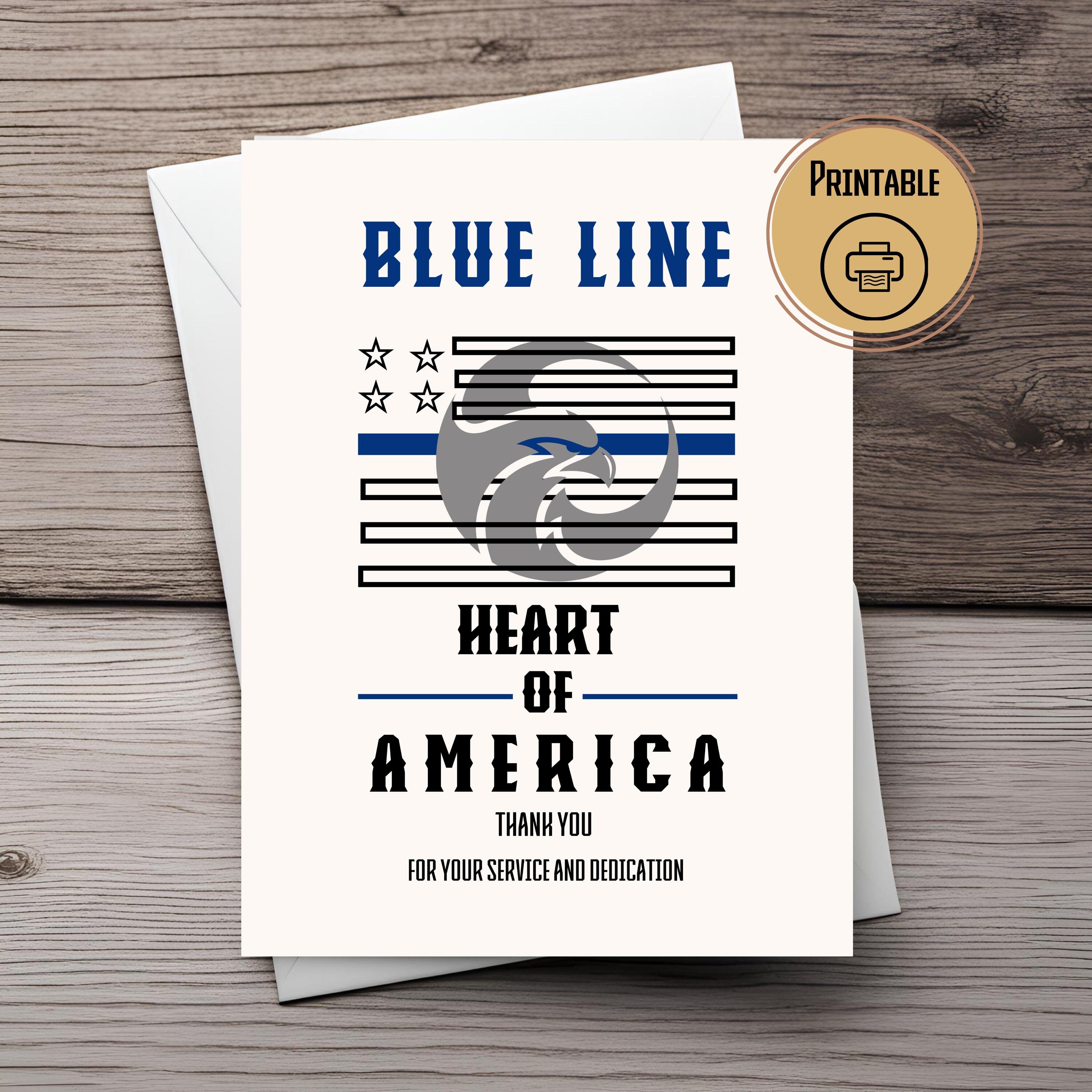 Police Officer Card for Officer Appreciation Day Gift Idea for Law ...