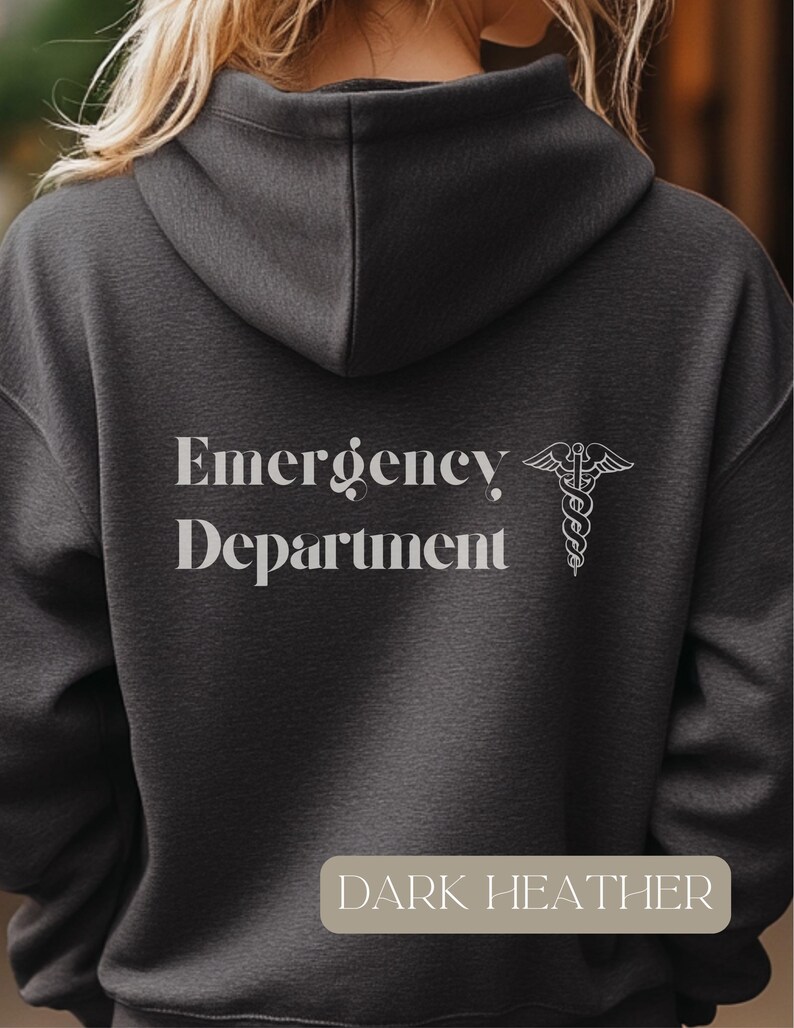 Modern Emergency Department Zip up Jacket ER RN Emergency Medicine ...