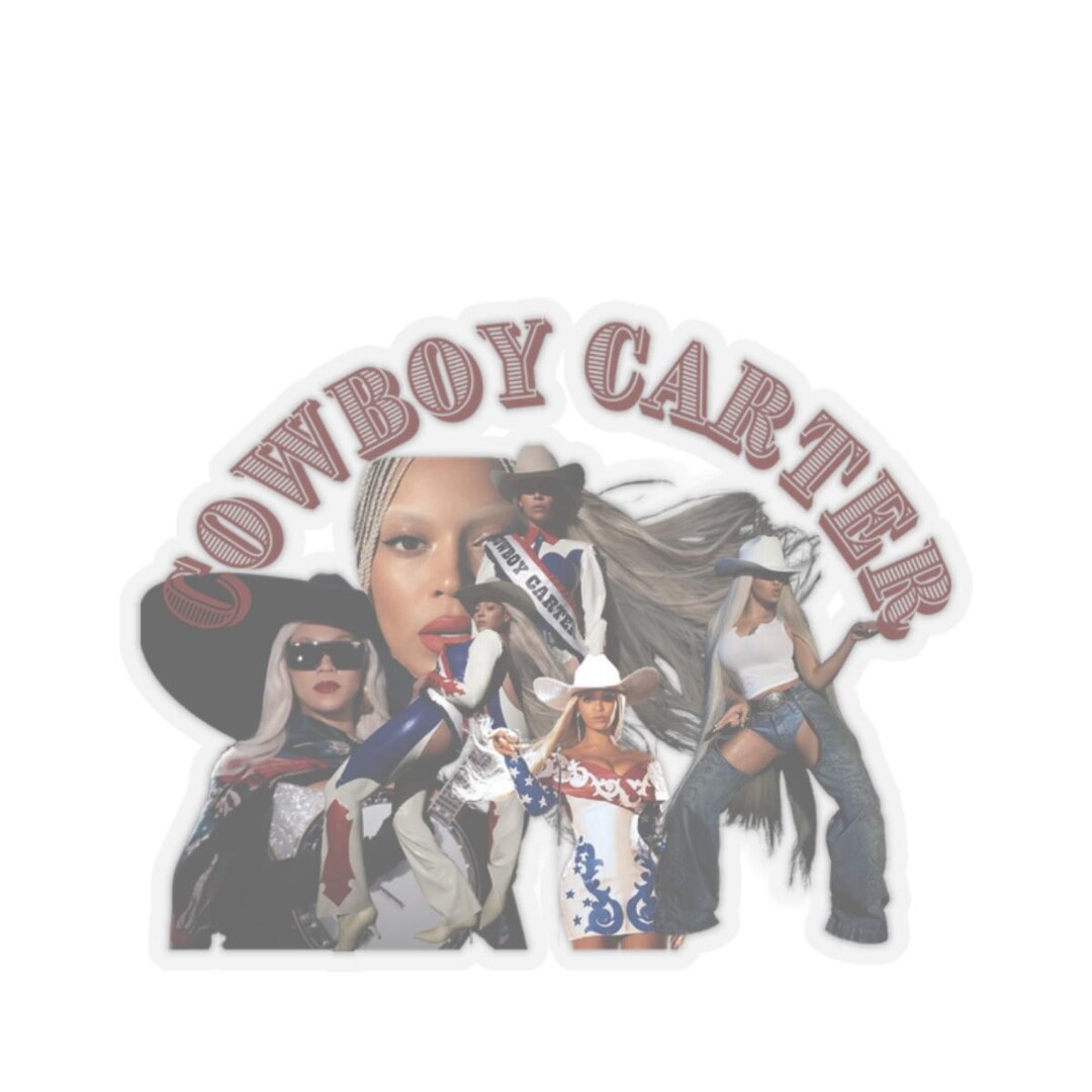 Stylish Beyoncè Cowboy Carter Kiss-cut Stickers - Pop Culture Decor ...