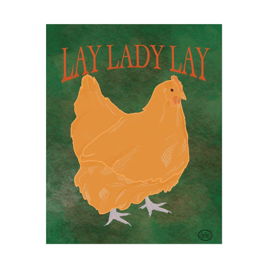 Shaymakes - LADY BUFF - Textured Watercolor Matte Poster - Etsy