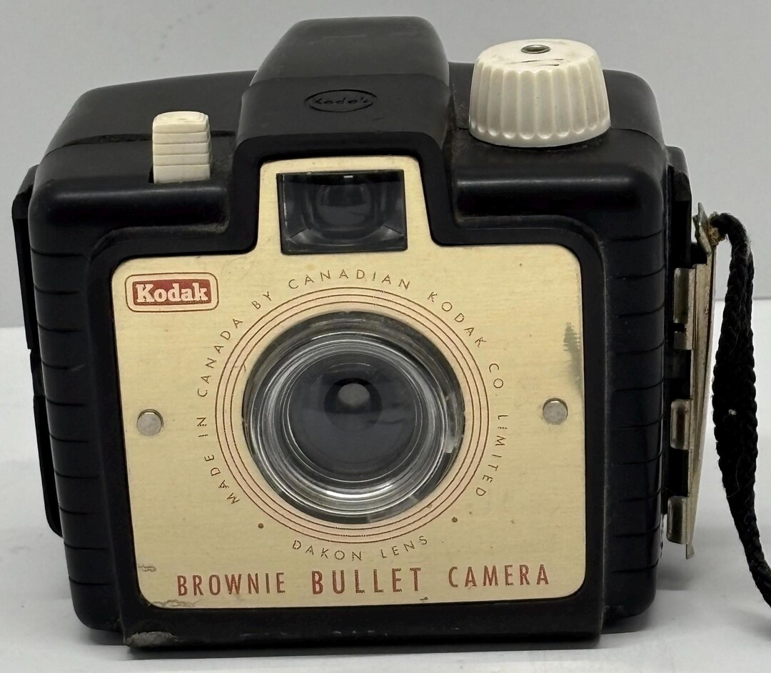 Kodak Brownie Bullet Camera 1960s Promotional Box Camera Rare Vintage ...