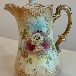 VERY RARE - Antique Royal Crown Devon "bute" Chocolate or Coffee Pot ...