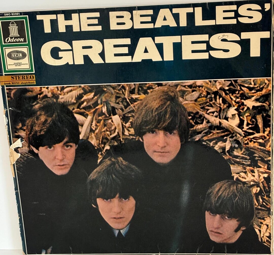 The Beatles Greatest – Rare 1965 German Pressing, Double LP - Etsy
