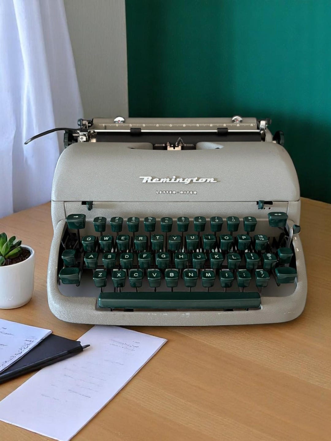 1956 Remington Letter-riter Typewriter - Used to Write a Published ...