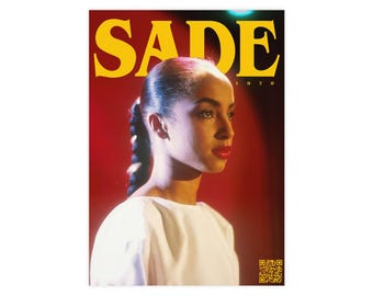 Sade Smooth Operator Poster, Sade Poster, Sade Music Poster, Framed ...