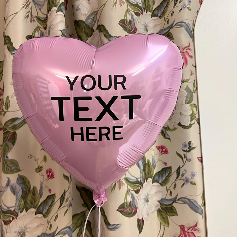 Helium Heart Balloons - Etsy