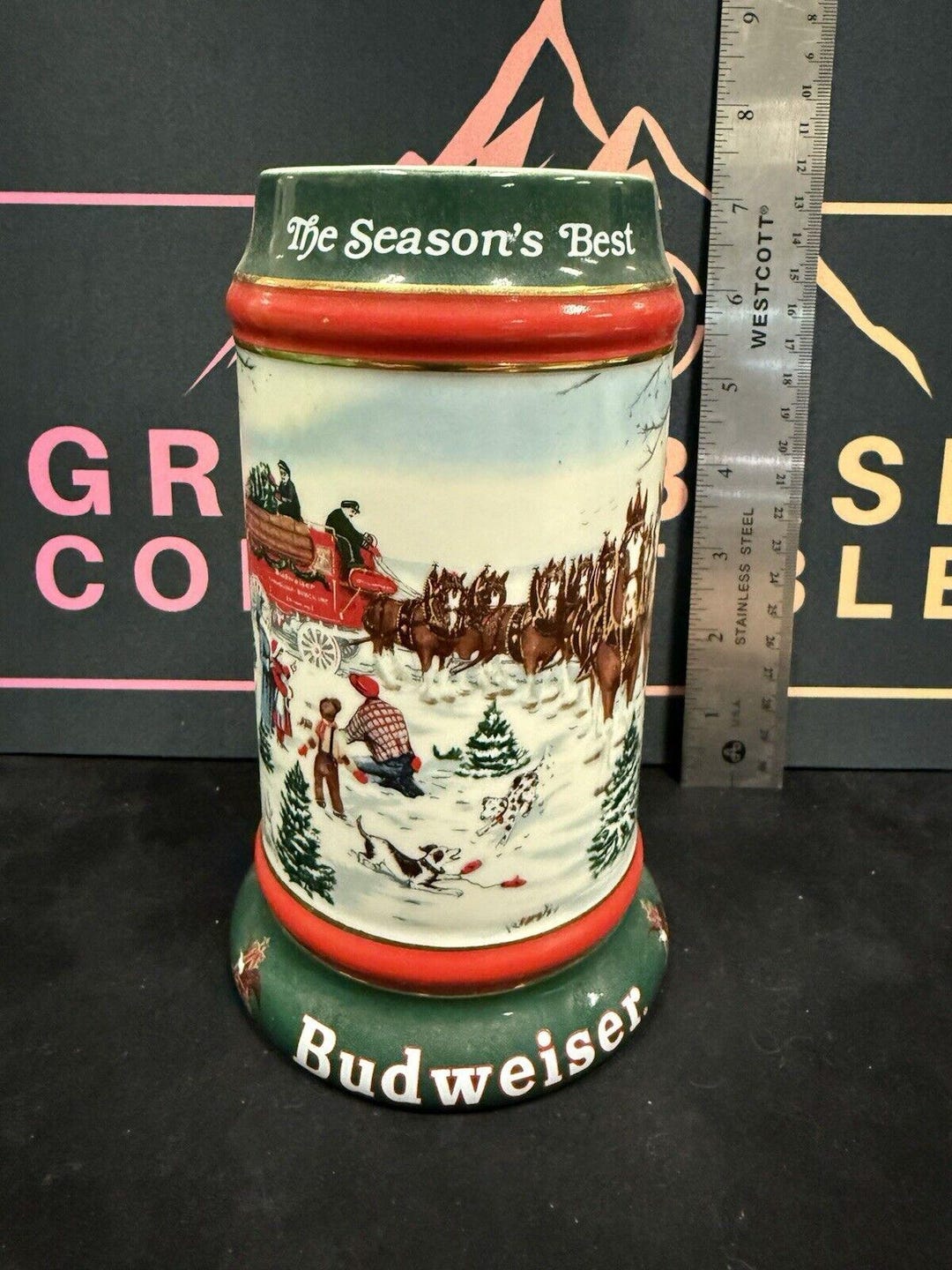 1991 Anheuser Busch Budweiser Collectors Series the Seasons Best Beer ...