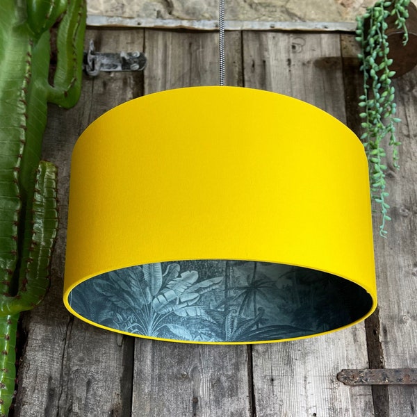 Yellow Lampshade - Etsy