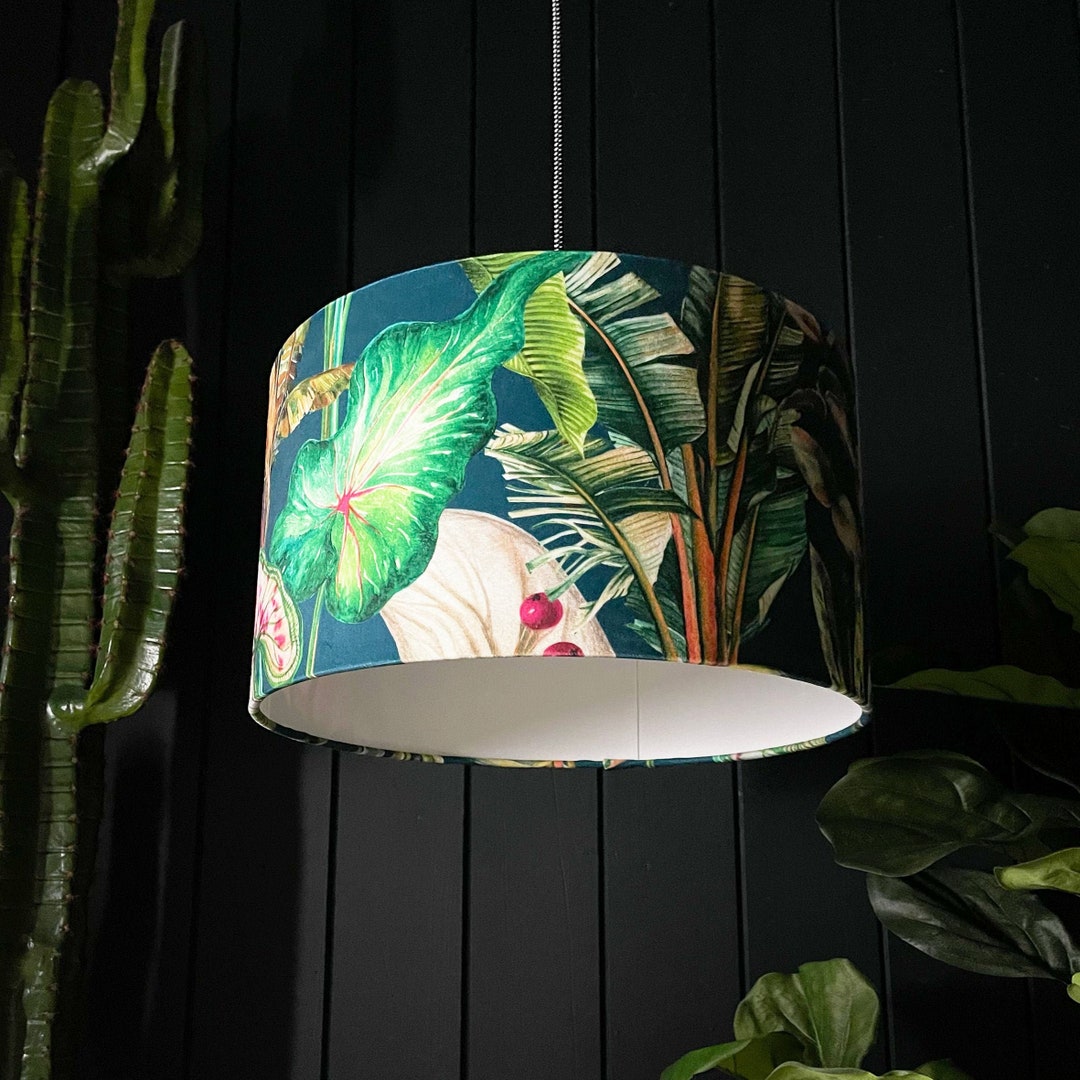 Magic Fruits Velvet Lampshade - Etsy