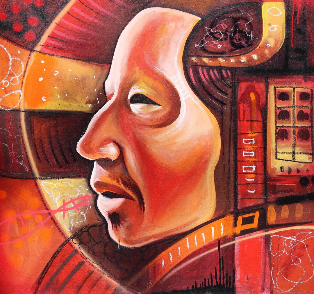 The Invisible Man Fine Art Print in Abstract Portrait Humanity ...