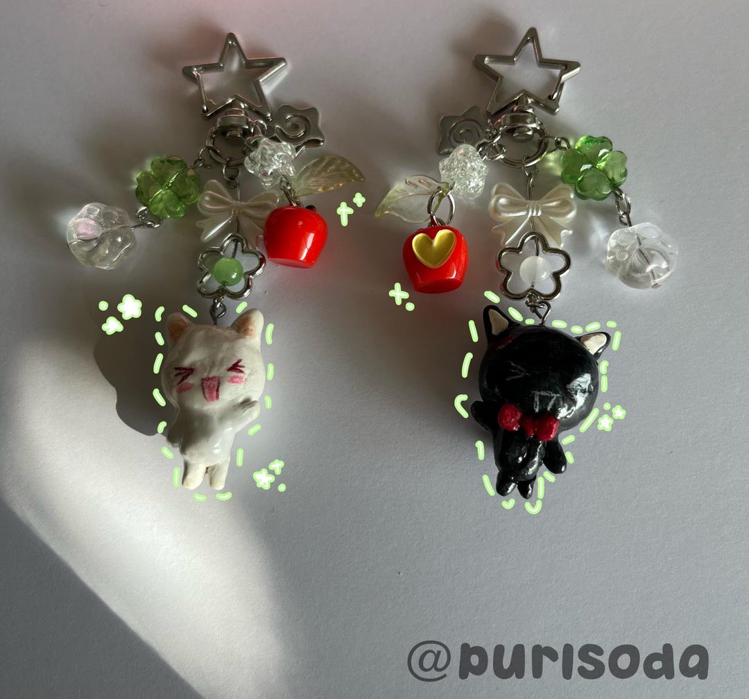 Toro Inoue Matching Polymer Clay Keychain - Etsy