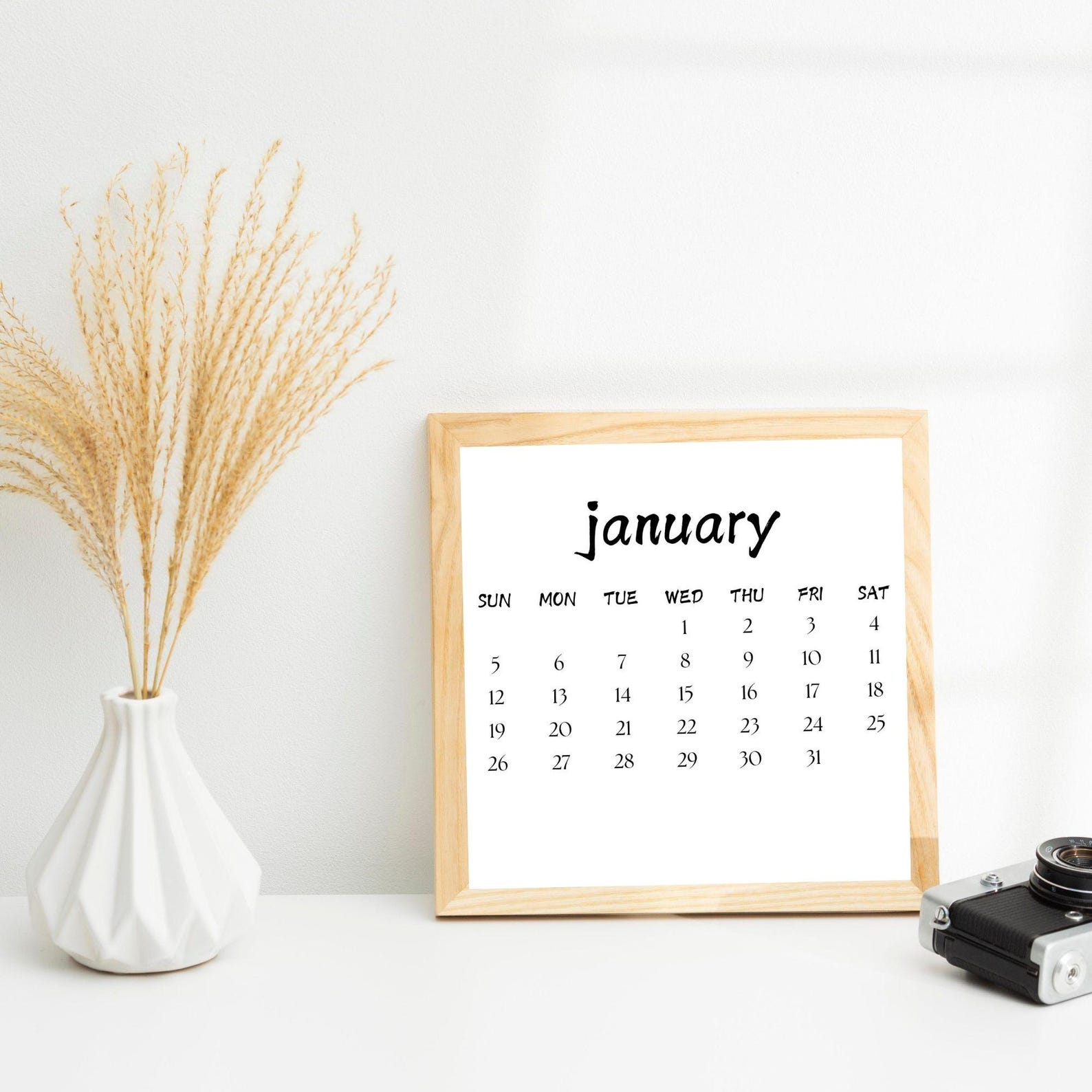 2025 Mini Calendar 3x3 5x5 6x6 Inch Calendar Square 2025 Pocket ...