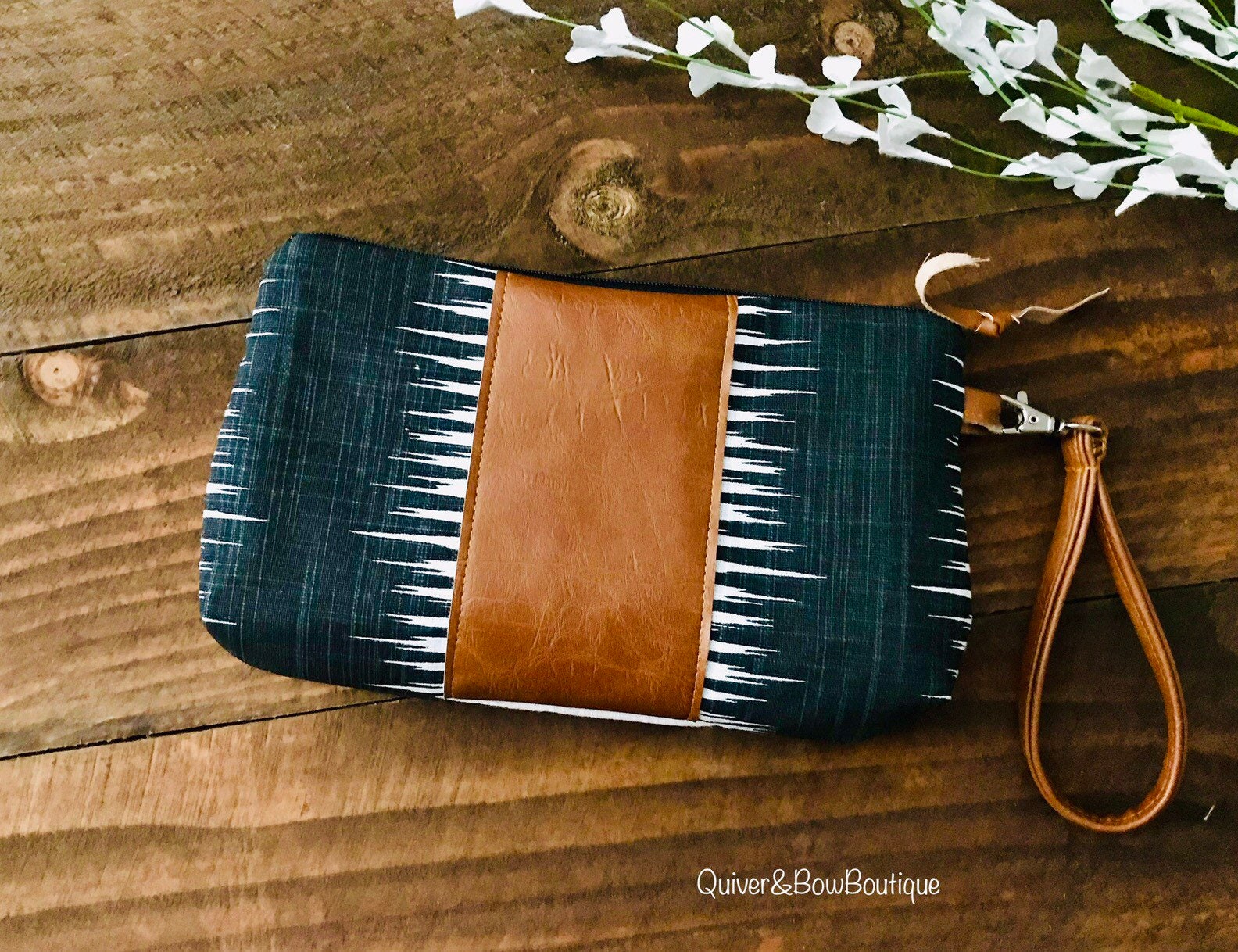 Leather Cell Phone Clutch - Etsy