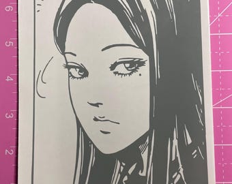 Junji Ito Tomie Kawakami, 7 Different Files: Svg-pdf-png-jpg-ai-eps-dxf ...
