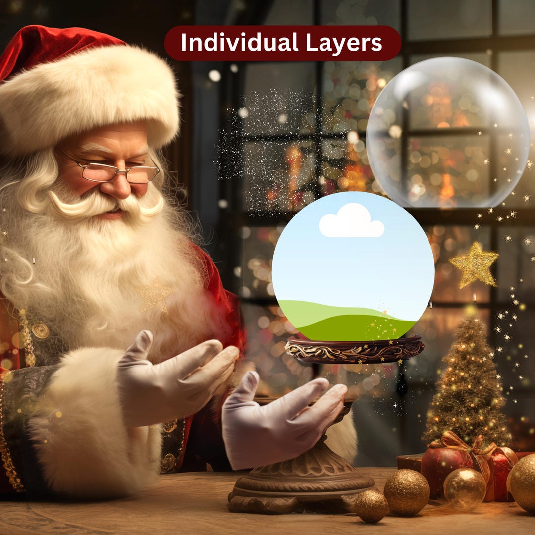 Christmas the Grinch Digital Backdrop. Photo Insert. Canva Template ...