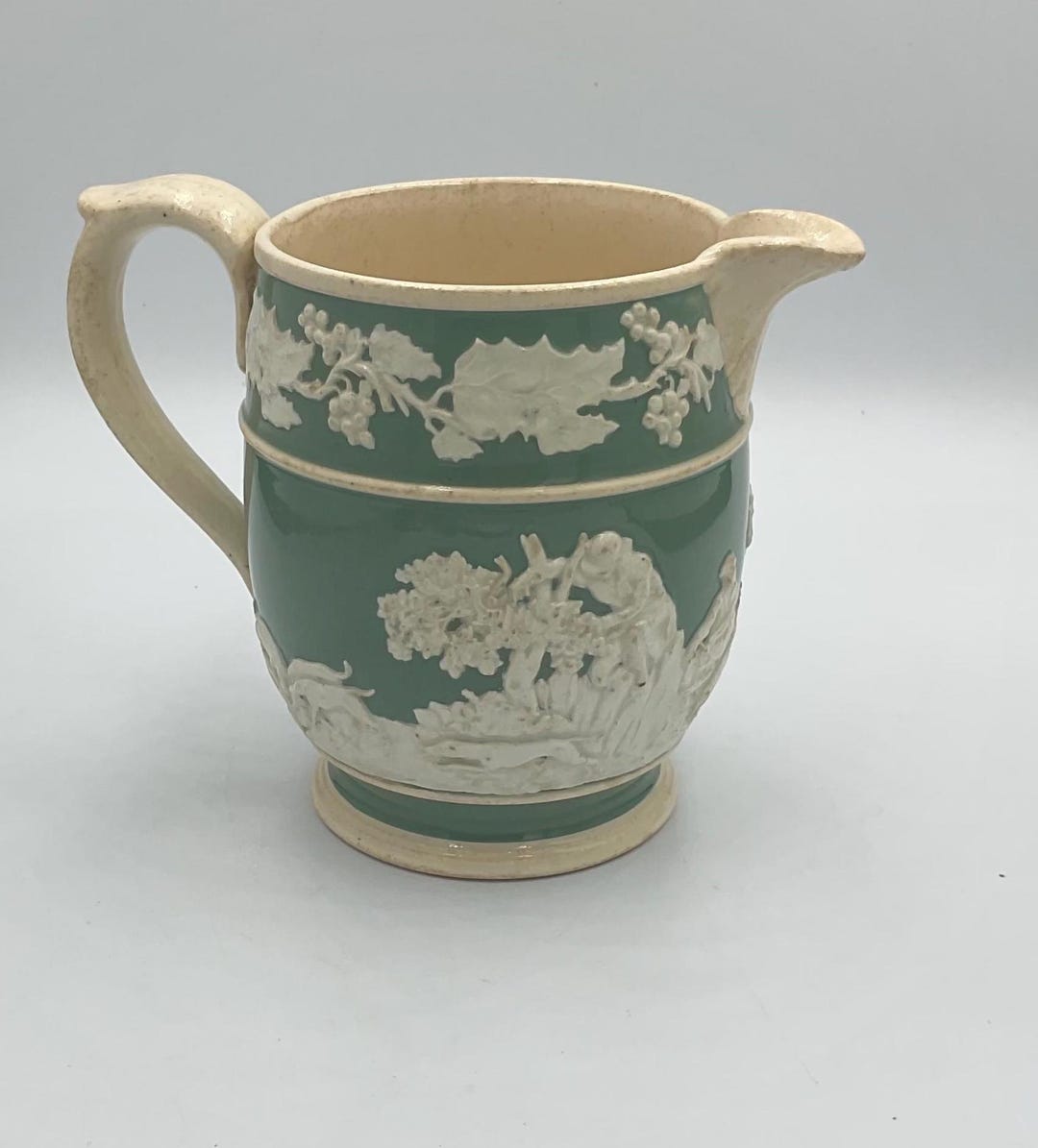 Antique Pitcher/jug 1896-1910 Stoneware Adams Tunstall - Etsy