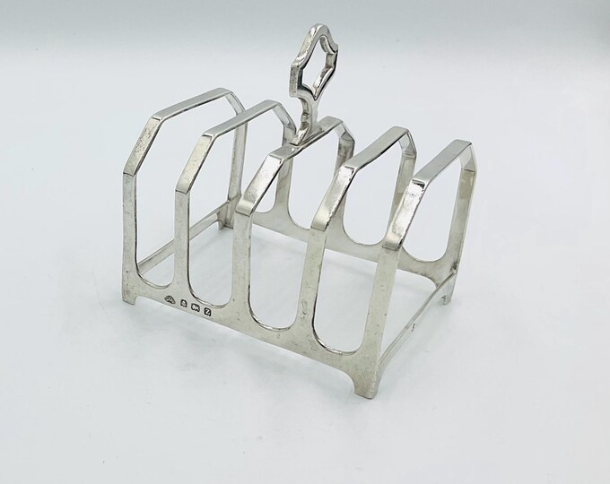 Antique Vintage White China Toast Rack in the Shape of a Boat With ...