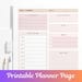 Habit Tracker Wheel With Rewards Journal Page Set Your Goals and Color ...