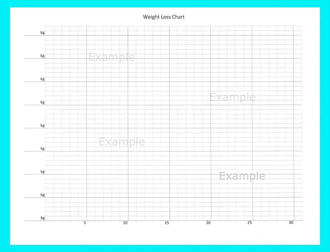 Weight Loss Chart, Weight Chart, Weight Loss Graph, Weight Graph ...