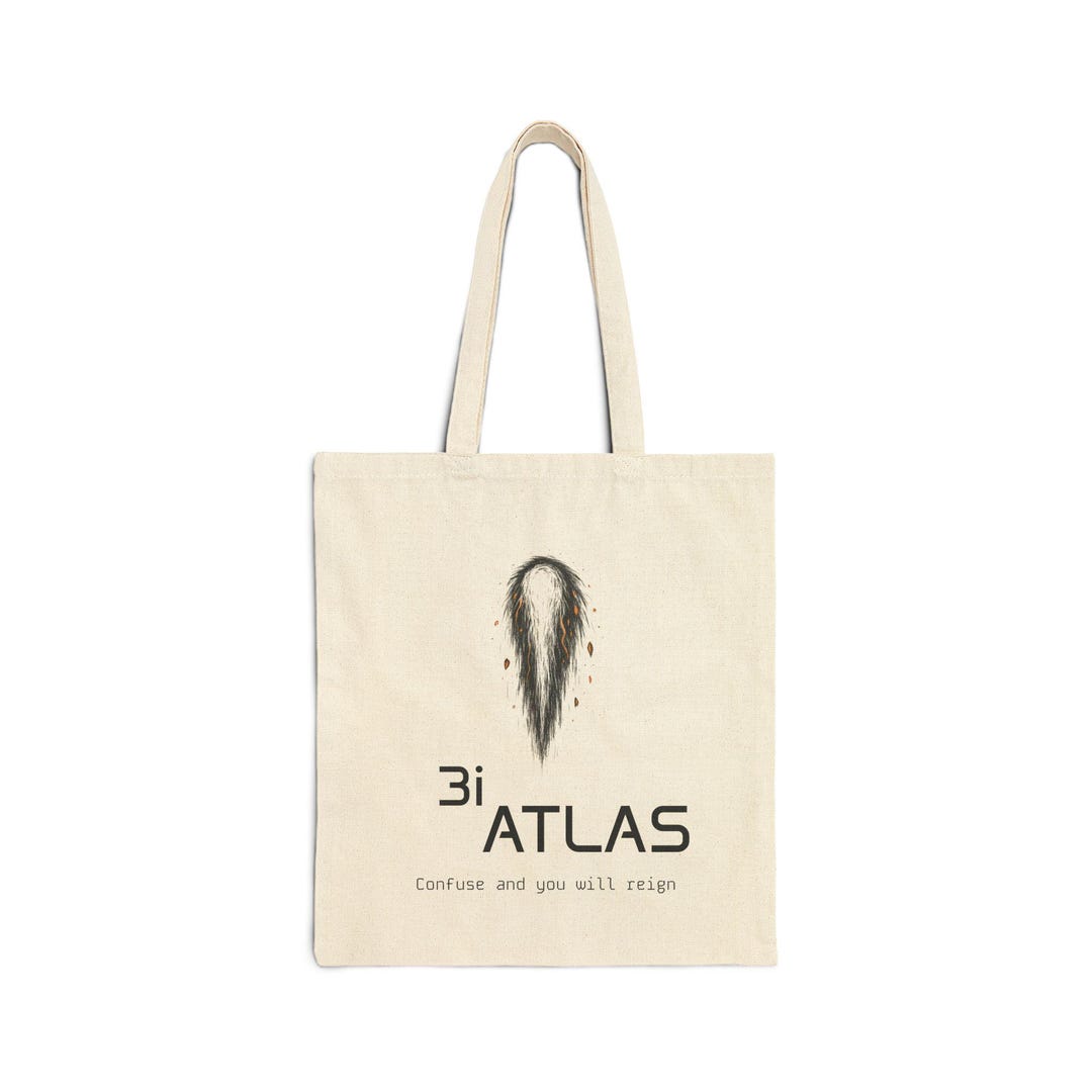 Alien Invasion Sketch Tote | 3i Atlas Inspired Canvas Art - Etsy Canada