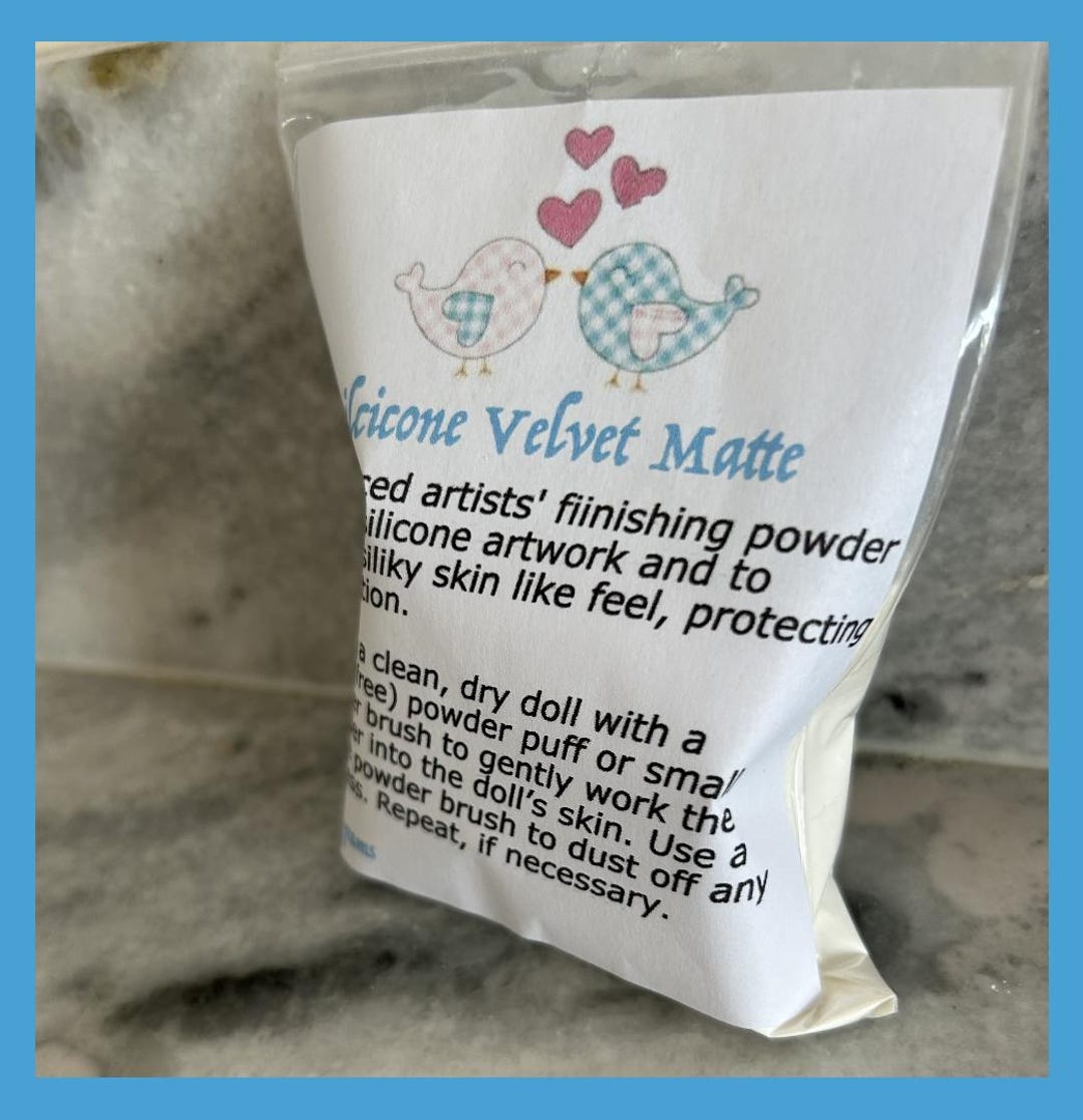 Silicone Silk Matte Professional Matting & Dusting Powder for Reborn ...