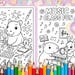 Cute Capybara Coloring for Kids, Fun Activity Book, Children's Art Book ...