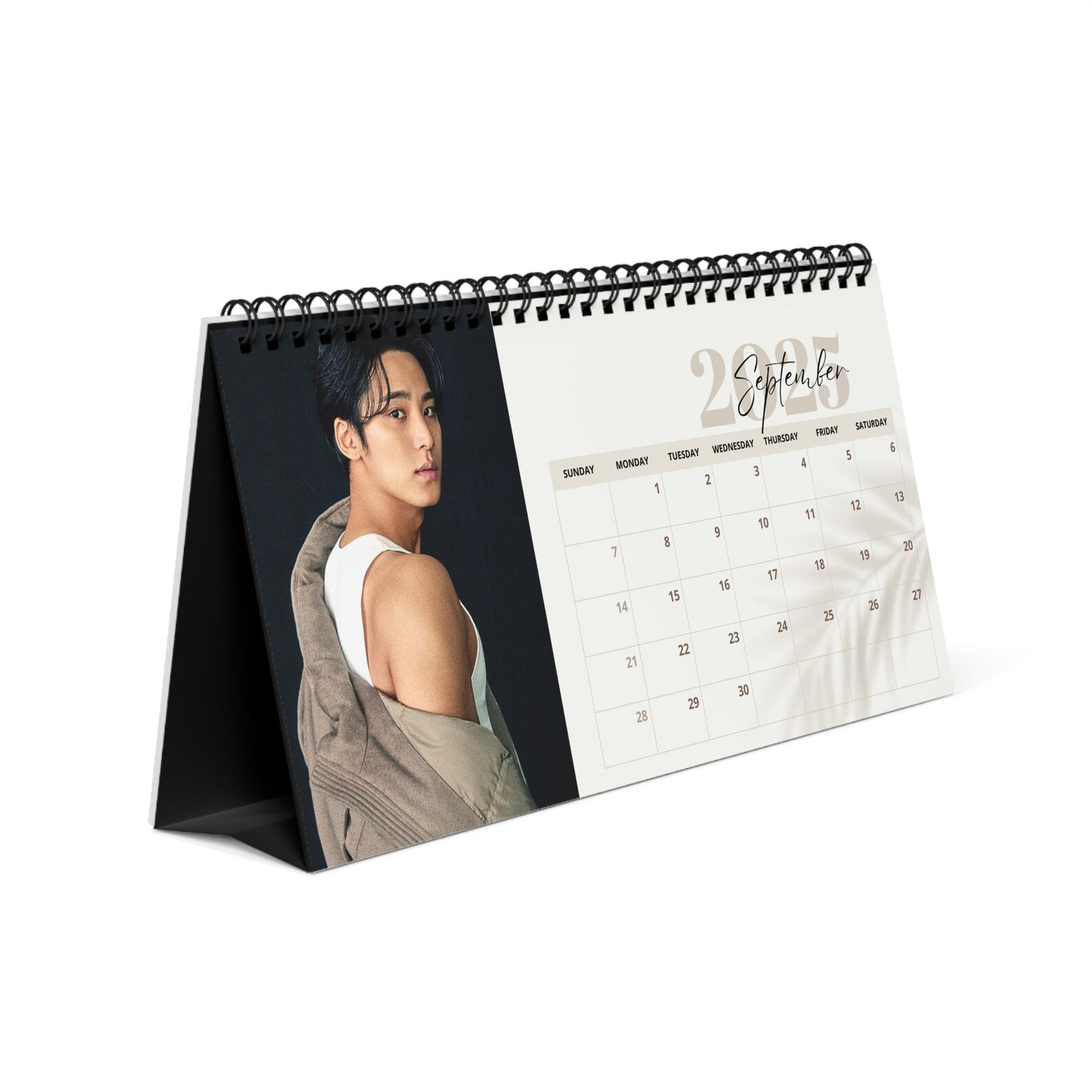 Kim Mingyu SVT 2025 Desk Calendar | Perfect for Home Office, Gift for ...