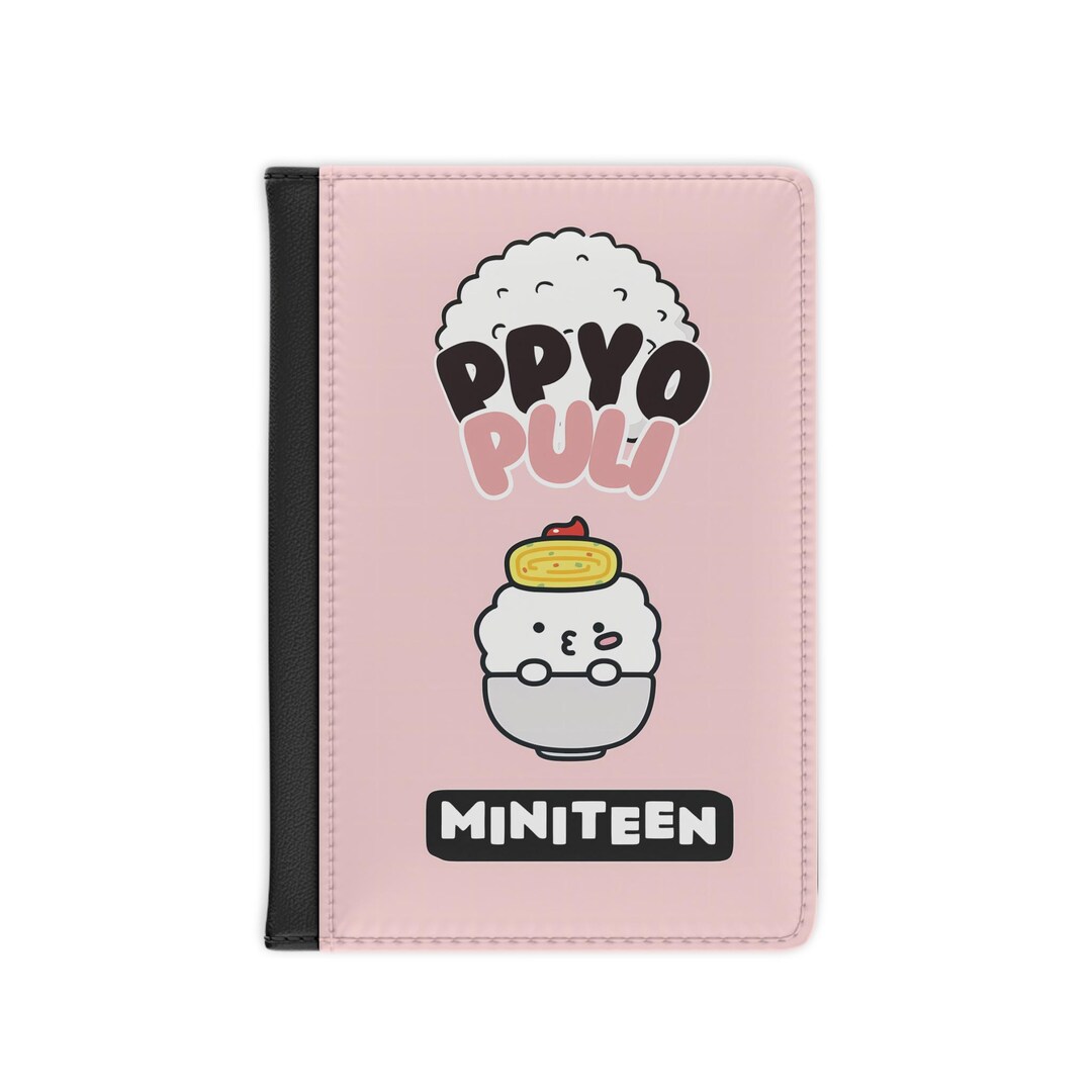 SVT Miniteen Woozi Ppyopuli Uji Lee Ji-hoon Passport Cover, Travel ...