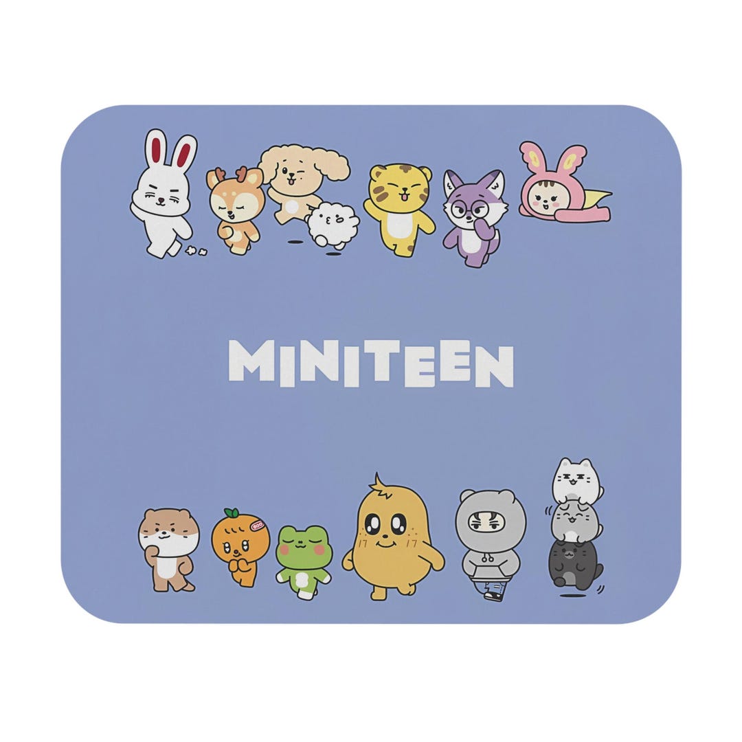SVT Miniteen Mouse Pad- KPOP Seventeen Cartoon Desk Mouse Pad Desk ...