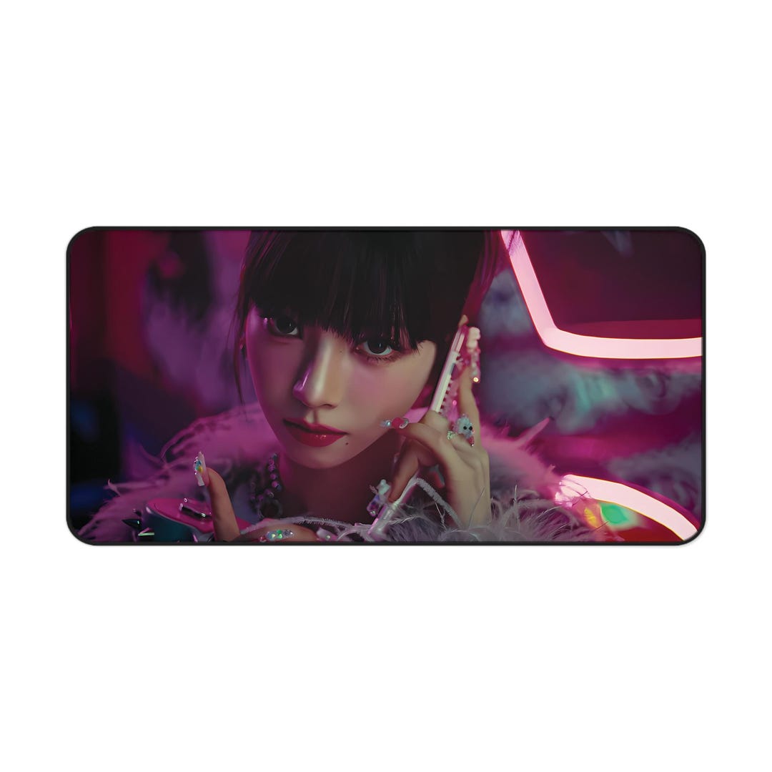 KARINA Desk Mat - KPOP AESPA Bias Desk Mouse Pad Decor for Office, Room ...