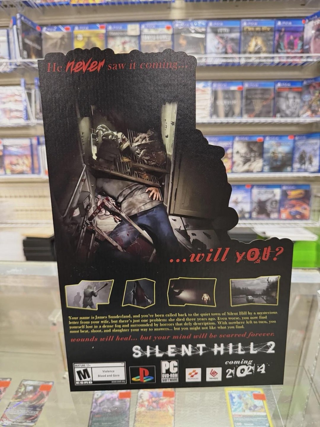 Silent Hill 2 Ver A PS2 Display Countertop Standee - Etsy
