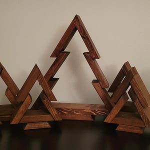 Large Wooden Christmas Tree - Etsy