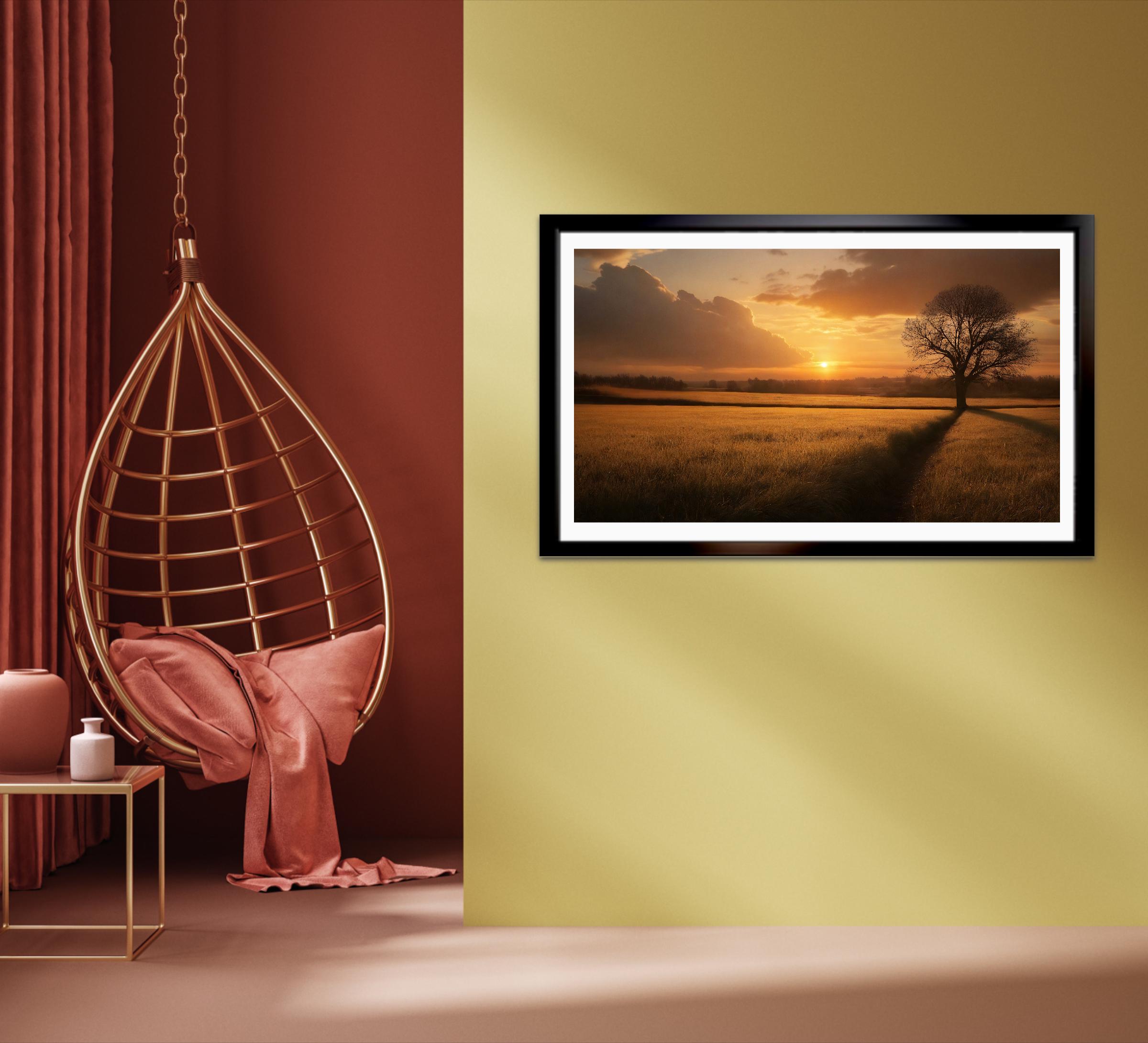 Golden Horizon - Frame TV Art - Digital Printing Art (8K) - Etsy