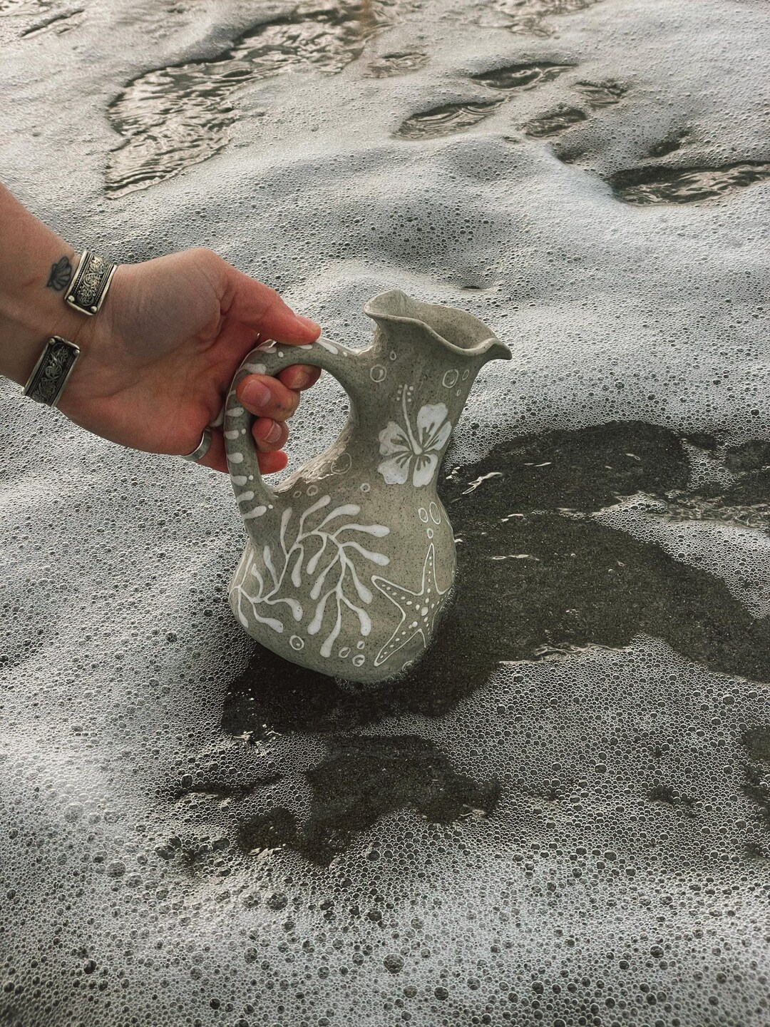 Ocean Theme Ceramic Jug - Etsy