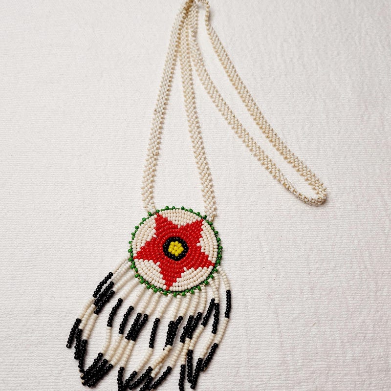 Beaded Medallion Native - Etsy