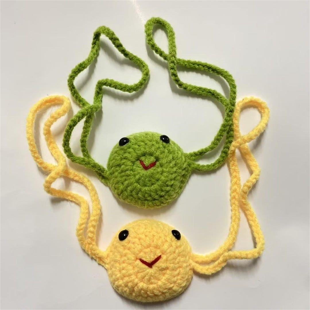 Handmade Cartoon Cute Adjustable Frog Nose Warmer, Unique Personalized ...