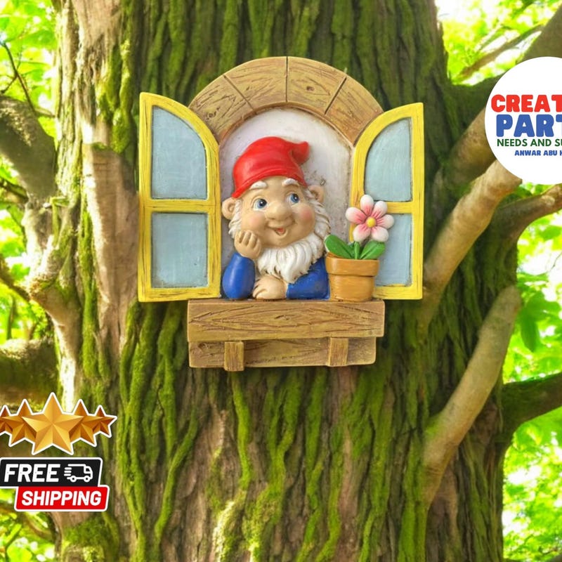 Gnome Windows for Trees - Etsy