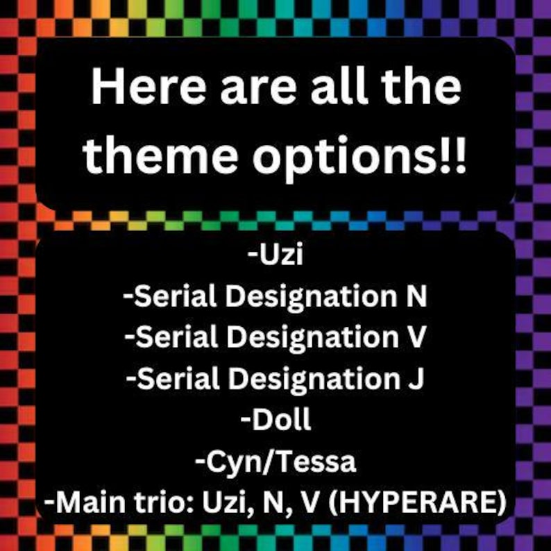 Murder Drones Kandi Mystery Pack!!! - Etsy