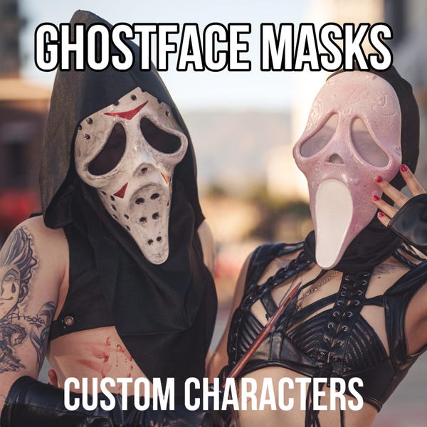 Ghostface Mask - Etsy