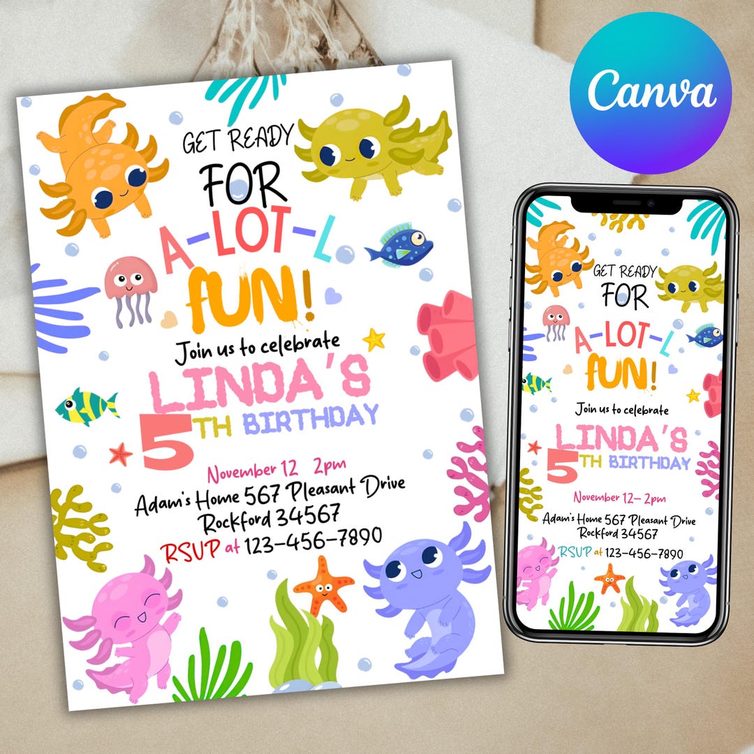 Girl Baby Shark Birthday Invitation, Pink Baby Shark Party Invite ...