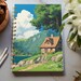 Studio Ghibli Inspired Landscape Journal: Anime Art Notebook - Etsy