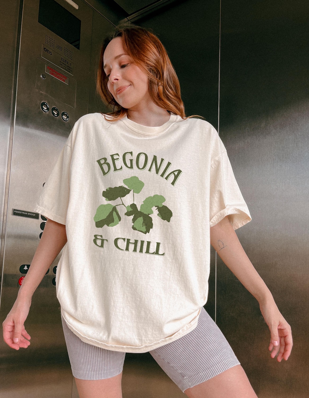 Begonia and Chill Shirt, Botanist T-shirt, Plant Parent Gift, Begonia ...