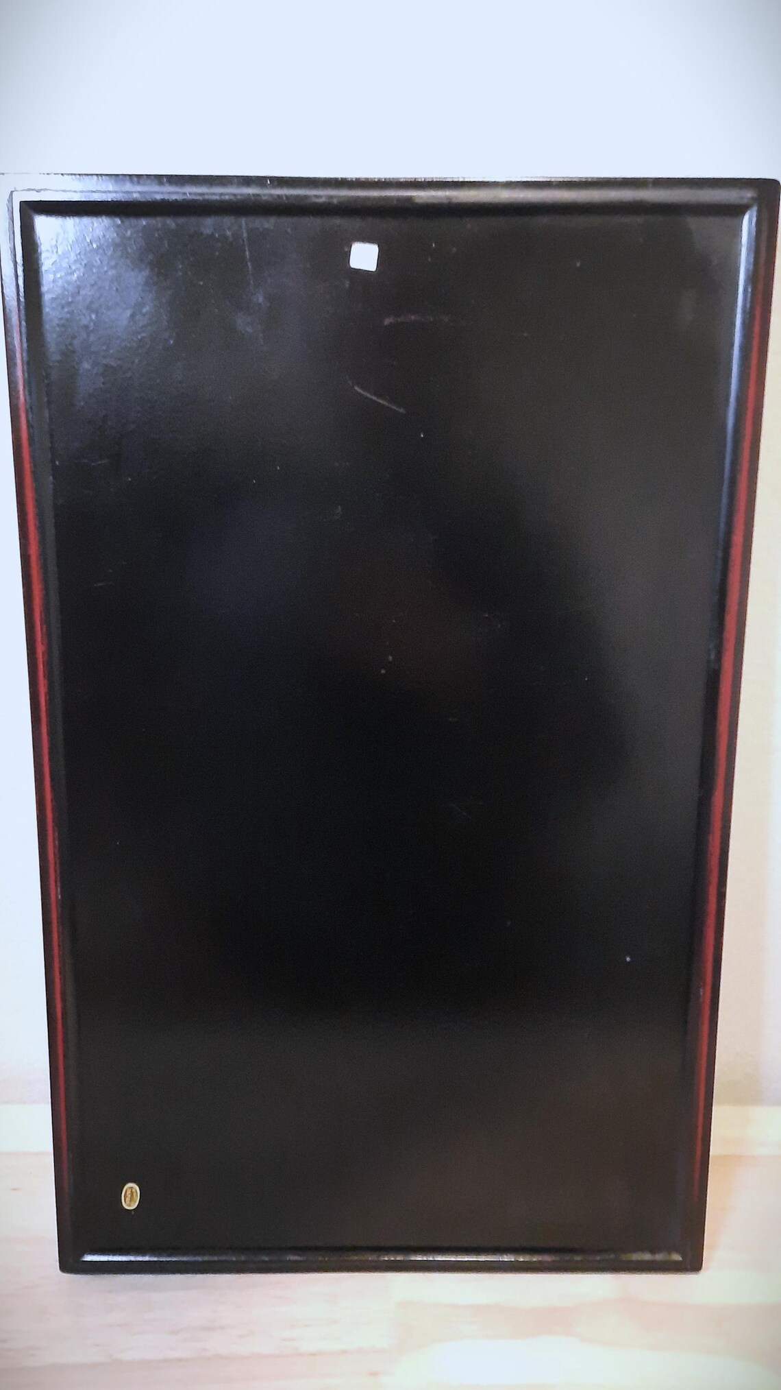 Restored Vintage Japanese Lacquer Tray With Camilla Blossoms and Gold ...