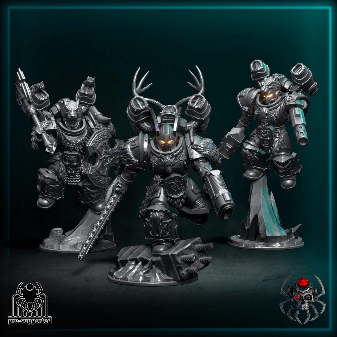 Sons of the Storm Flying Hunter Squad - Etsy