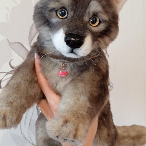 Wolf Artdoll - Etsy