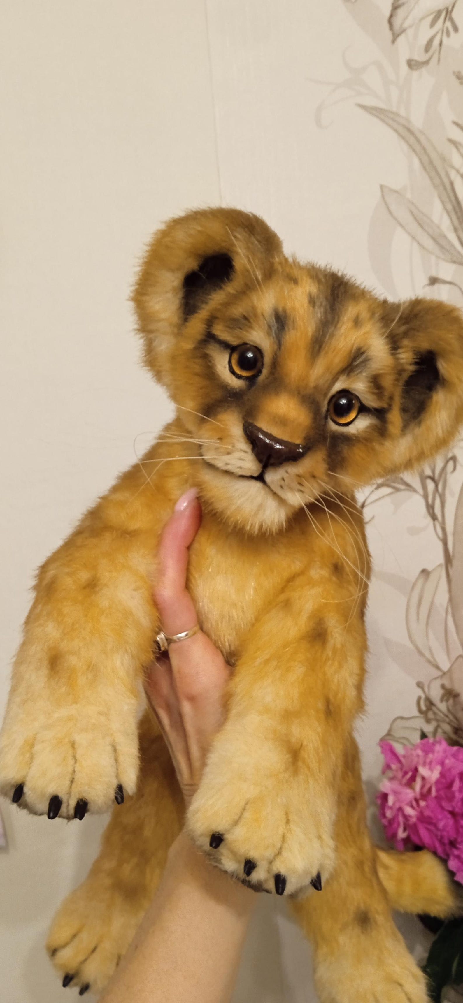 Realistic Toy Lion Cub Hand Made - Etsy