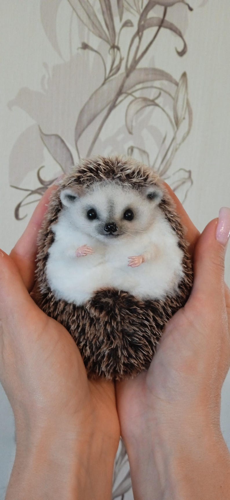 Hedgehog Realistic Toy Hand Made - Etsy